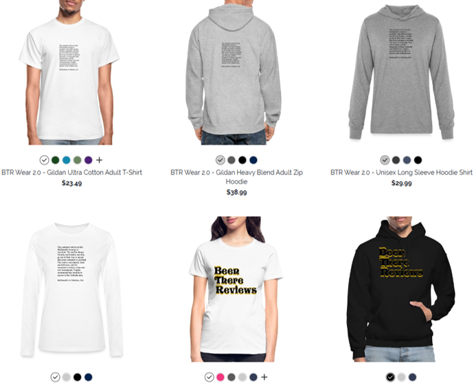 Products On Spreadshop